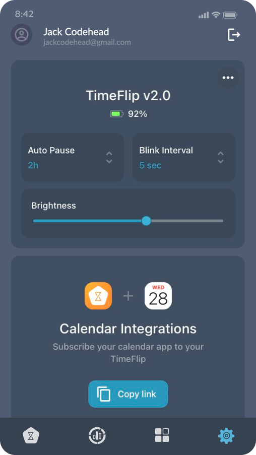 TIMEFLIP2 time tracker Quick Start Guide