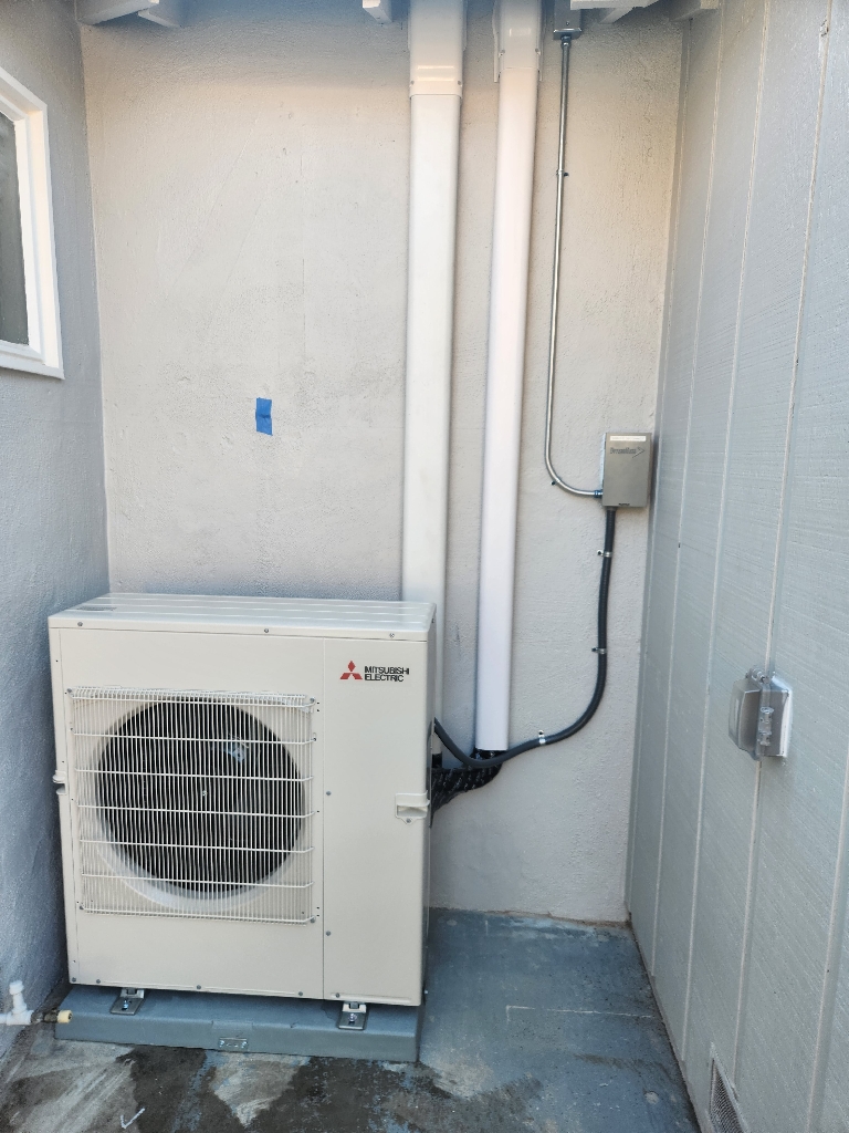 Mitsubishi Ductless Split Installation