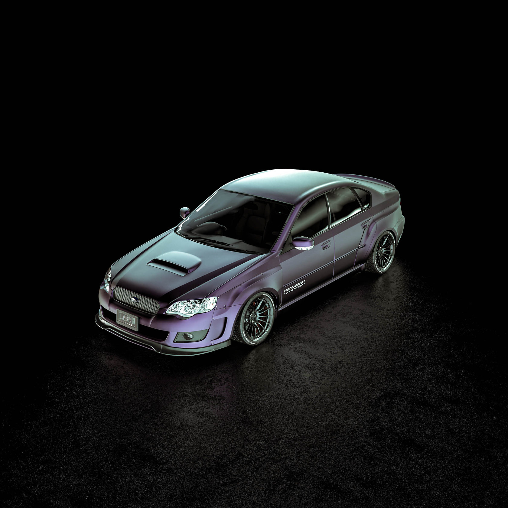 Front splitter SUBARU Legacy B4 06-09