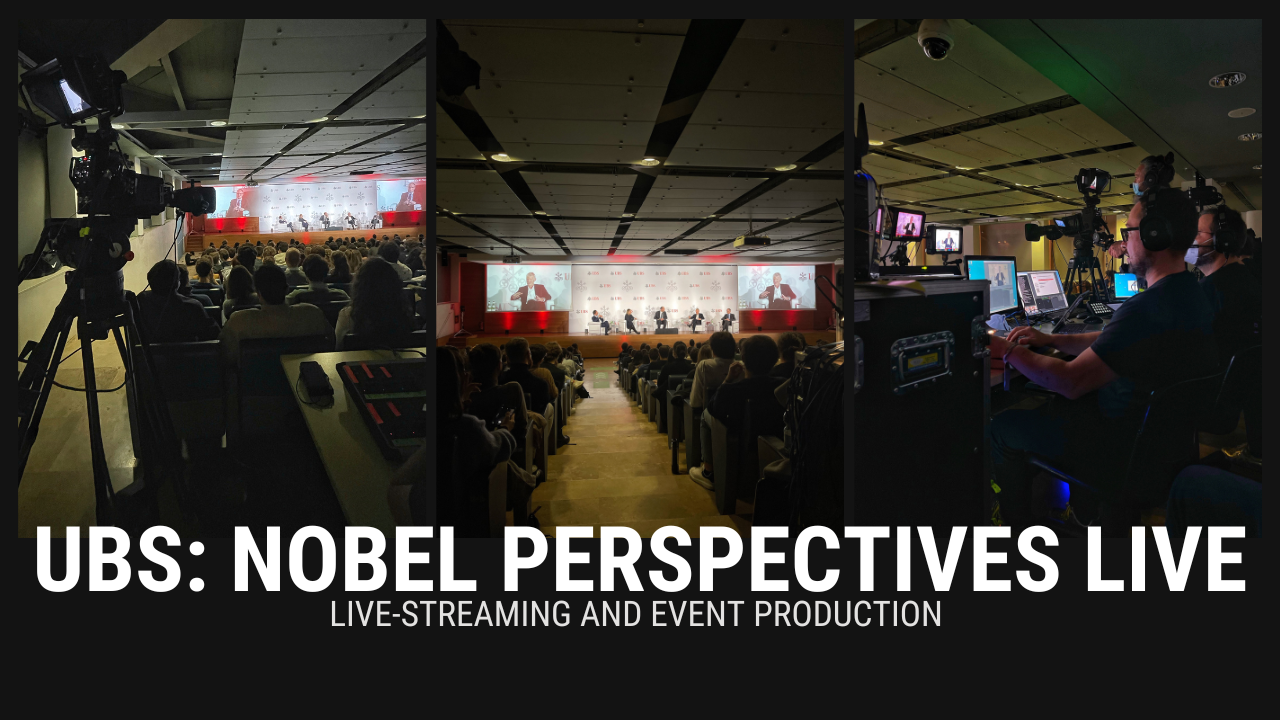 Professional Live Streaming Services for UBS Nobel Perspectives Live ...