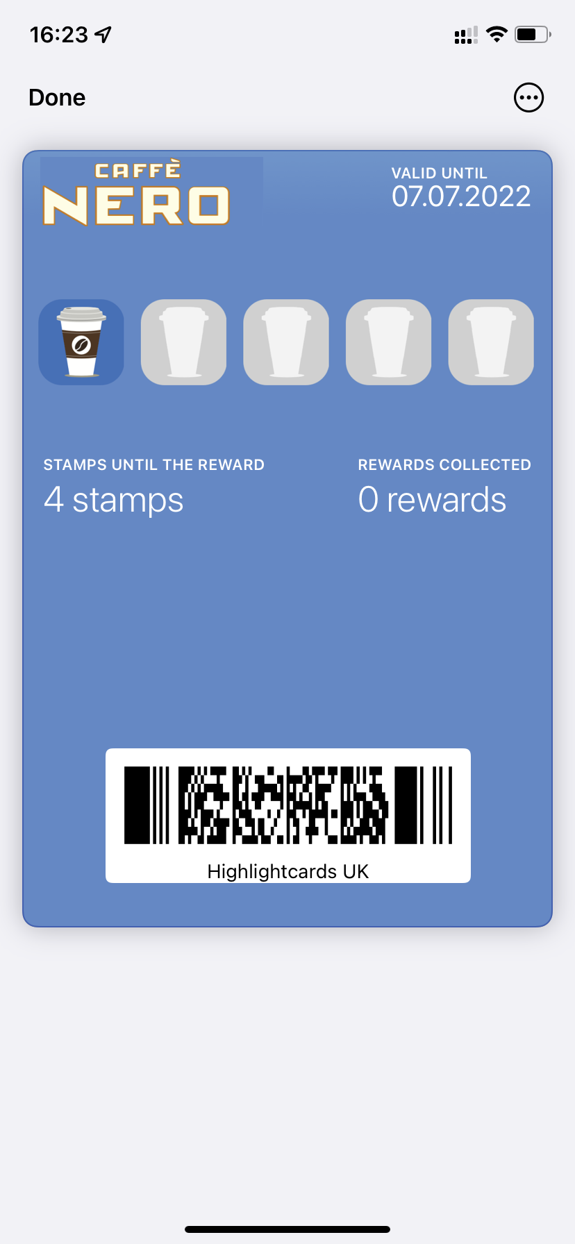 Product features – create your own digital wallet card in 15 minutes.