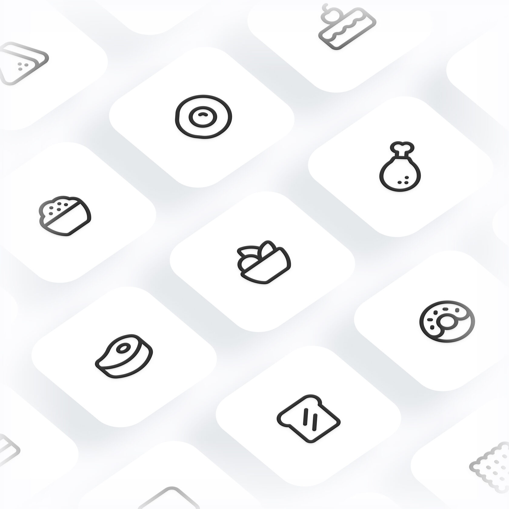 Myicons — Food icons