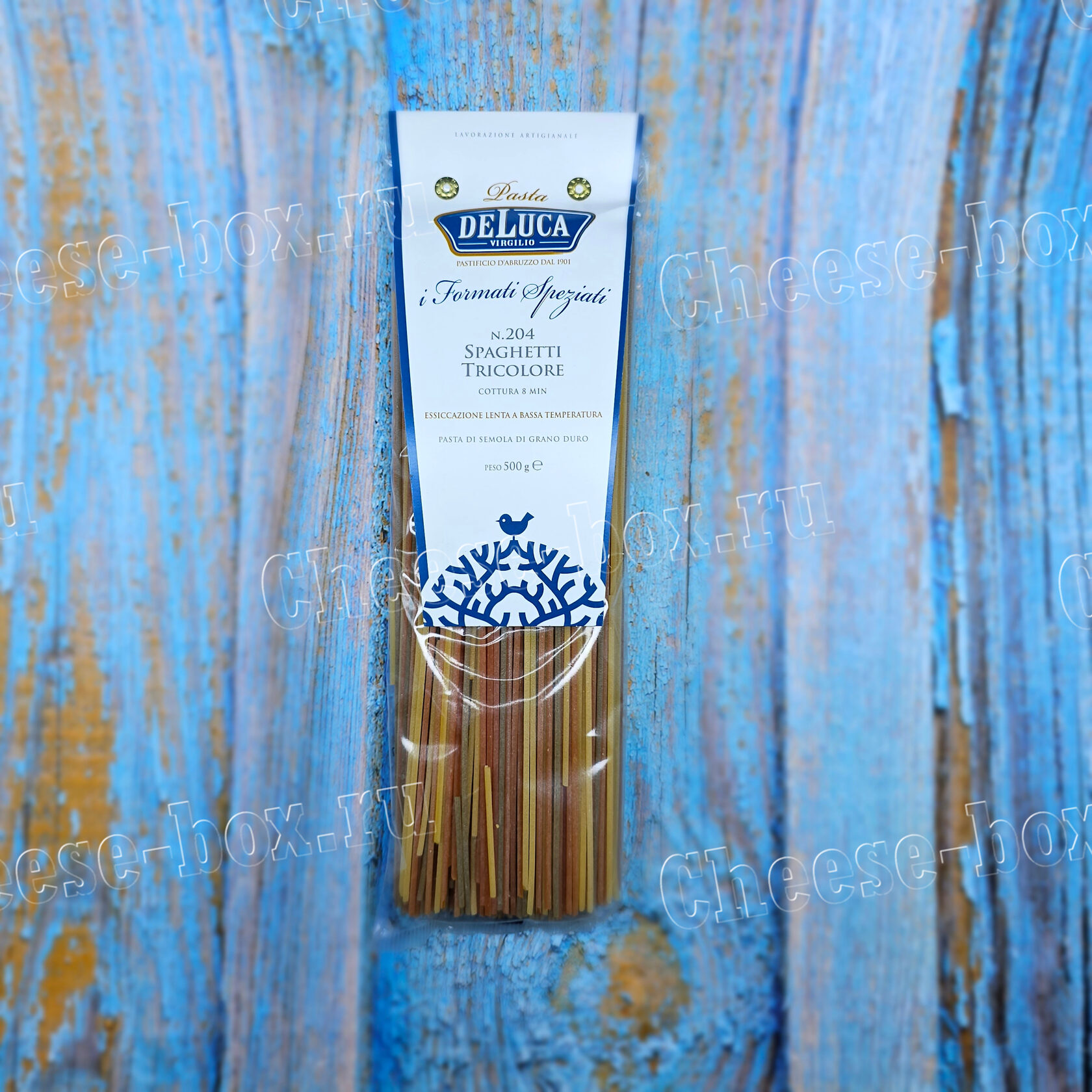 Спагетти №204 трехцветные из твёрдых сортов пшеницы делука (Pasta ...