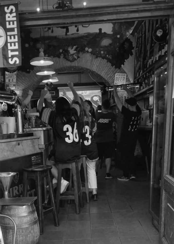 Production Service for Steelers in Rome, Italy