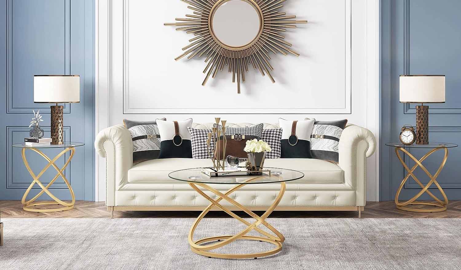 24 Small Round Glass Coffee Tables | A Guide to Decorating and Maintaining