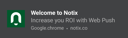 Notix – Push Notifications Service with Best Subscription Rates