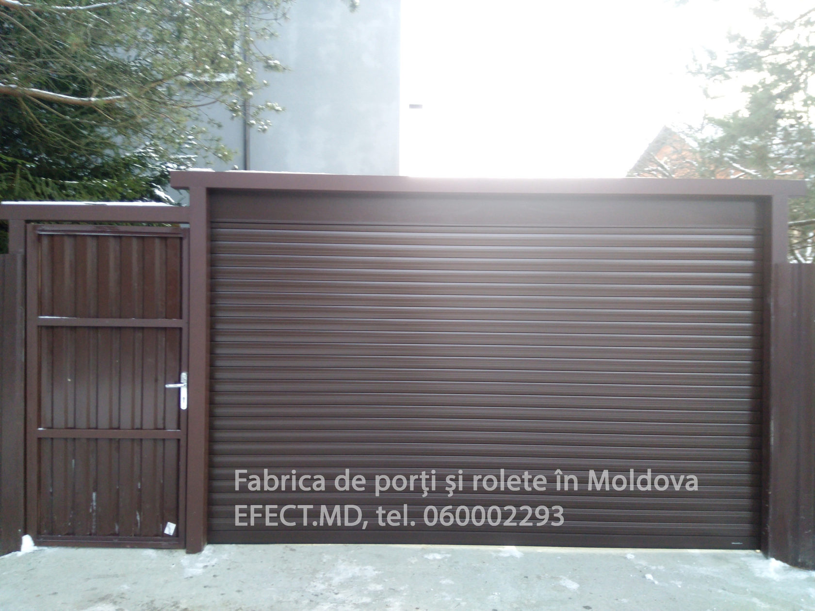 Poze lucrărilor efectuate de montare a porților automate rolete de ...