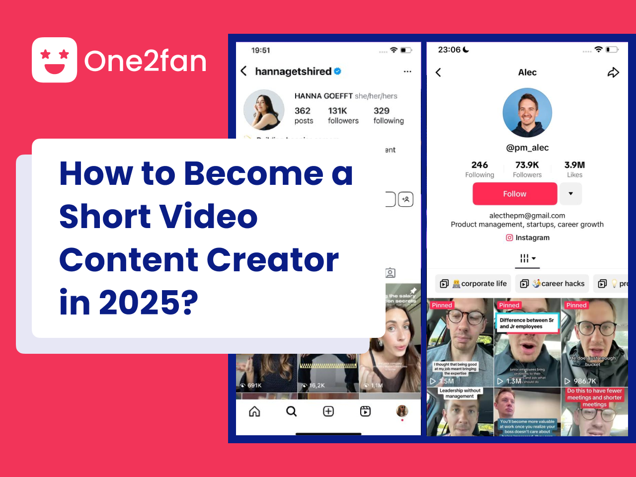 How to become a short video content creator in 2025?