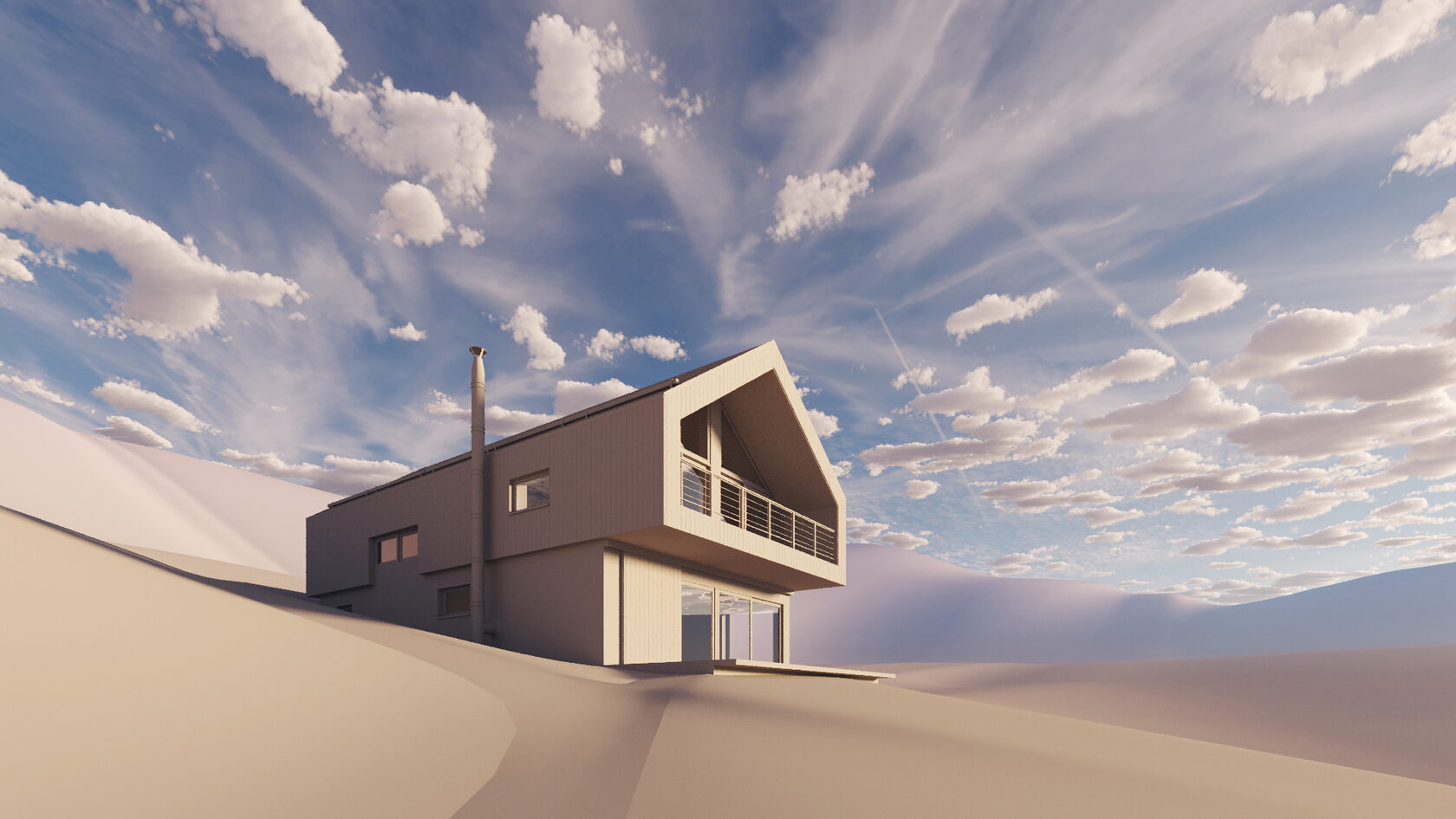 Настройка освещения и неба в экстерьере. Процедурные карты неба| Corona Render 9 + 3Ds Max