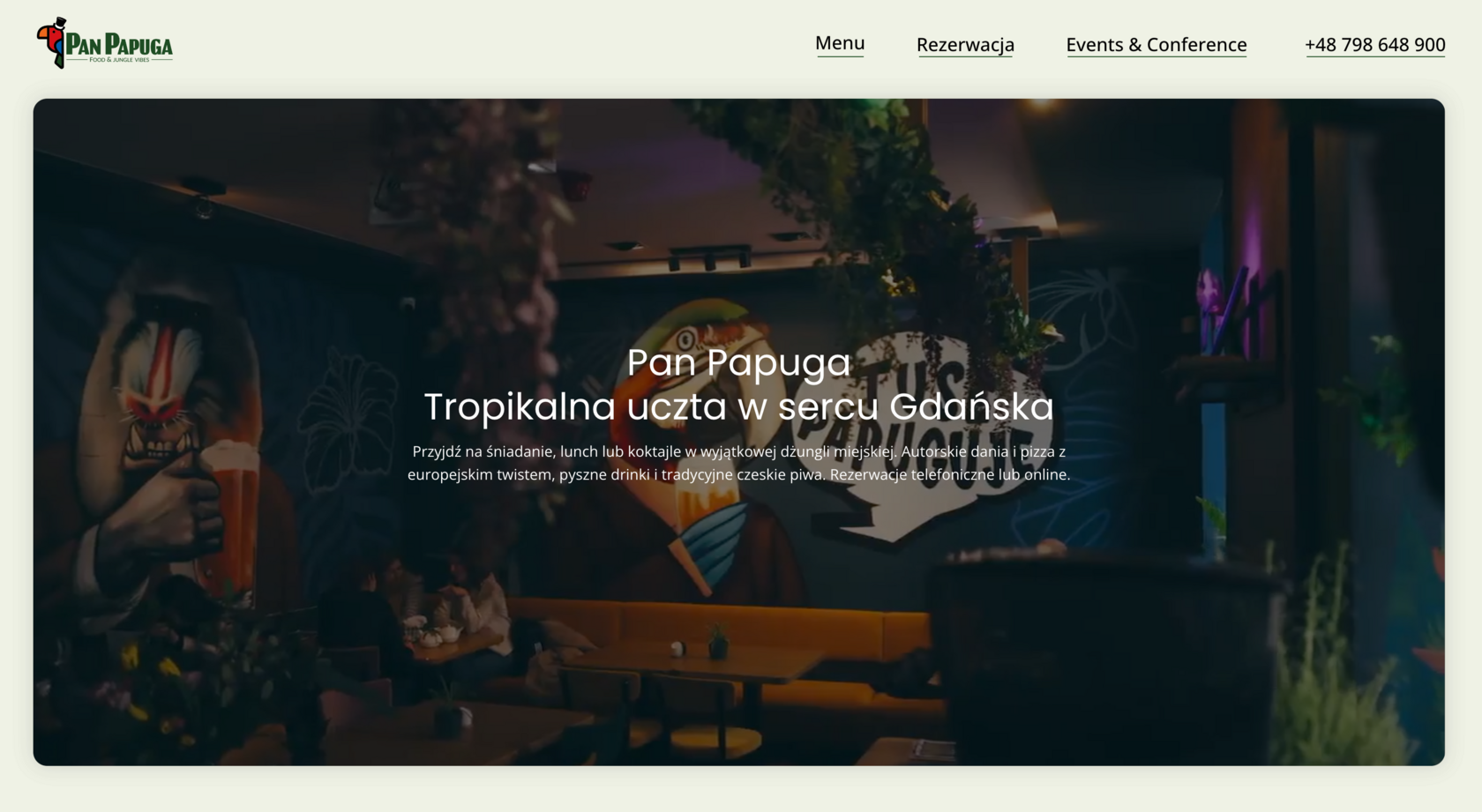 Pan Papuga | Restauracja Gdańsk