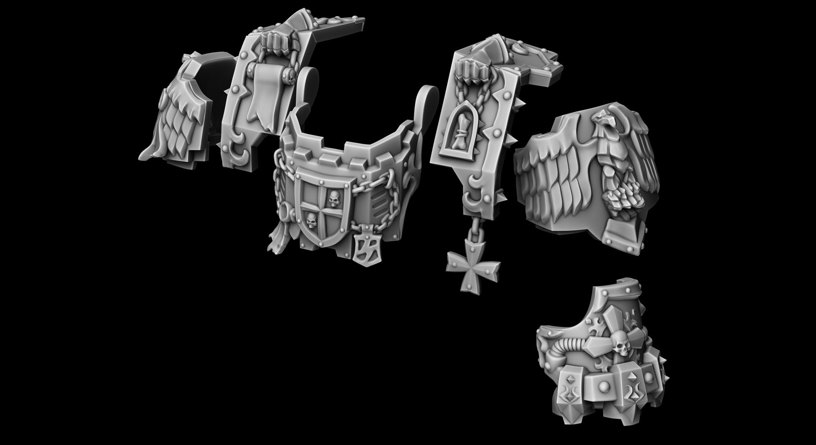 Armor model "Loculo" type Fist