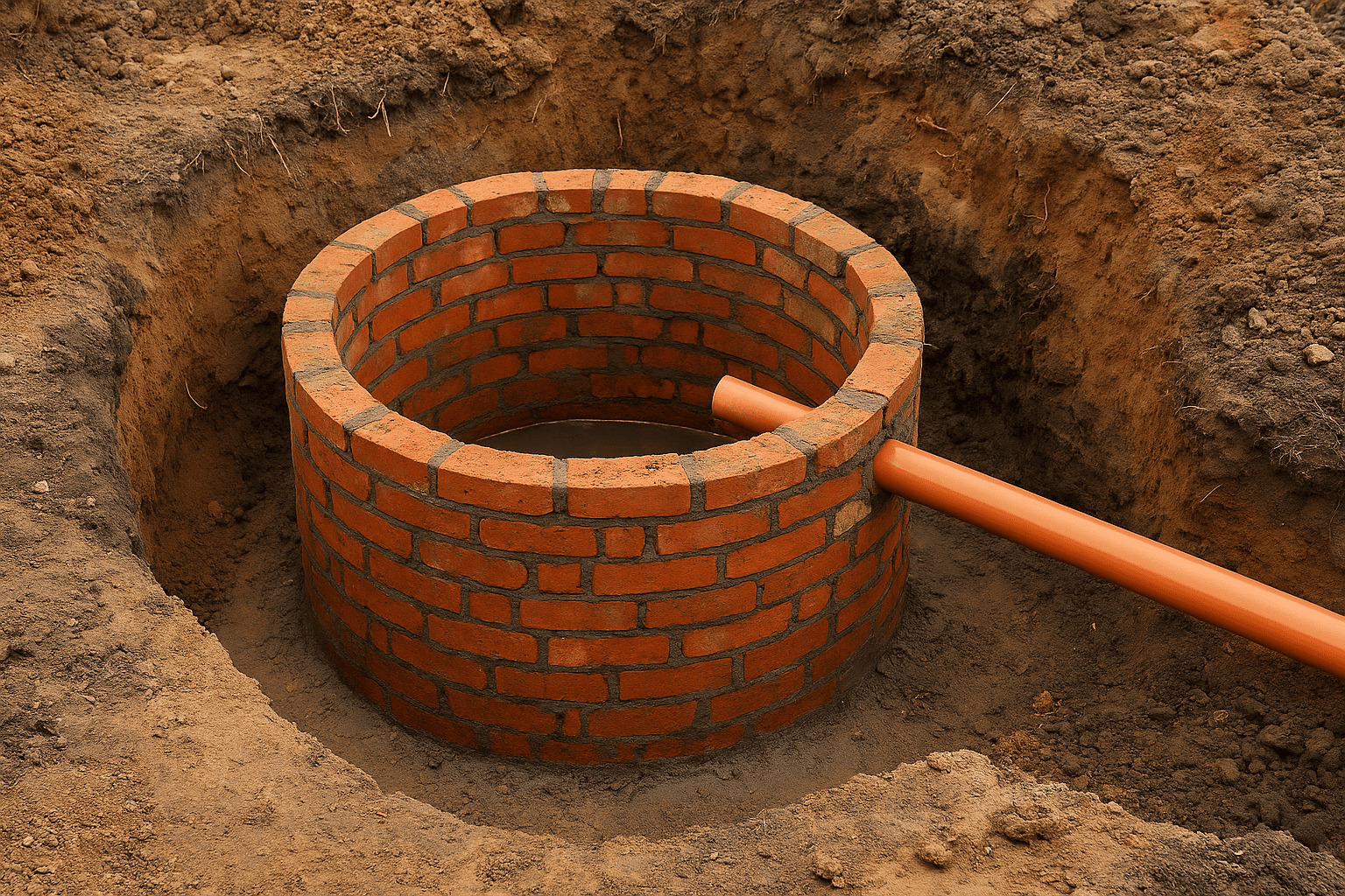 Септик из кирпича своими руками — стоит ли строить, плюсы и минусы ...
