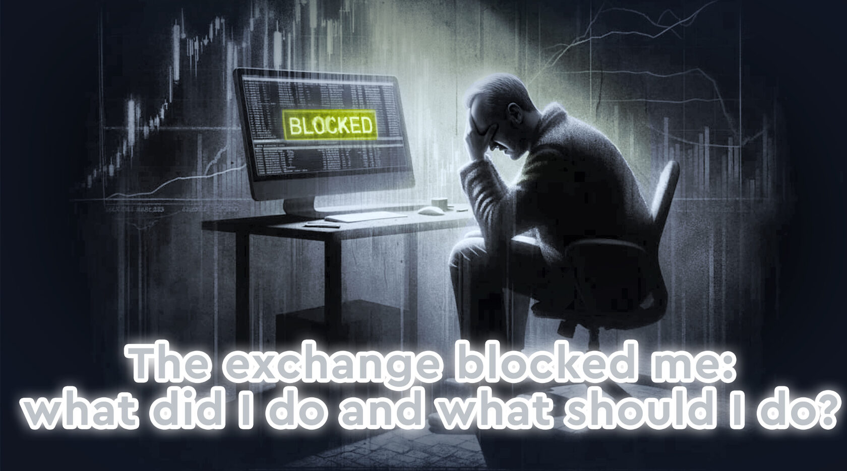 The exchange blocked me: what did I do and what should I do?