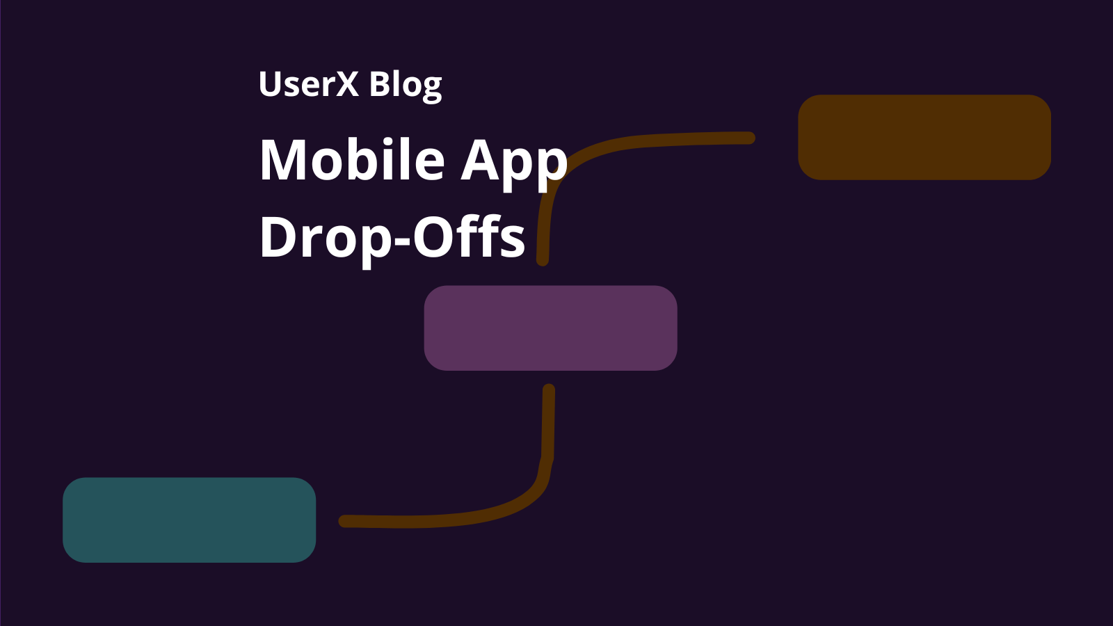 Mobile app drop-offs