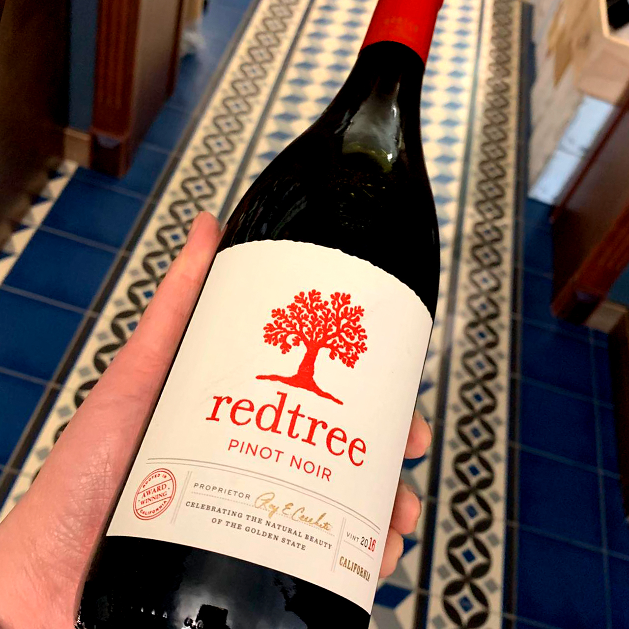 Redtree Pinot Noir — гимн Золотому штату