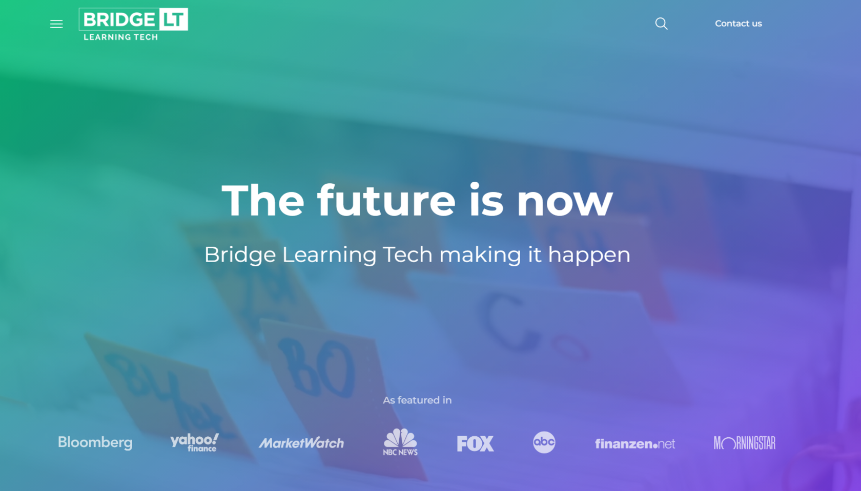Technological solutions for business - Bridge Learning Tech