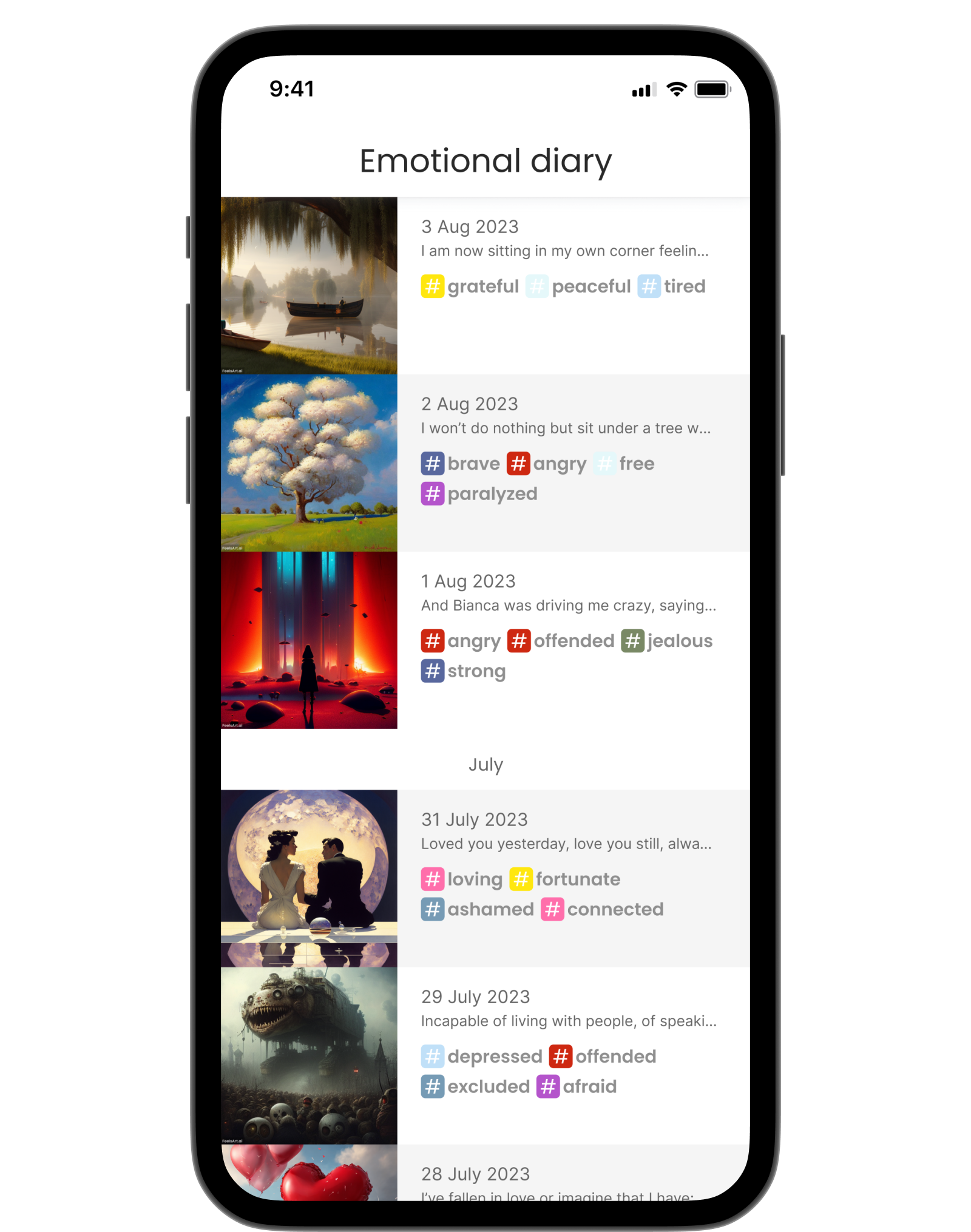 FeelsArt.ai - Emotional Artistry