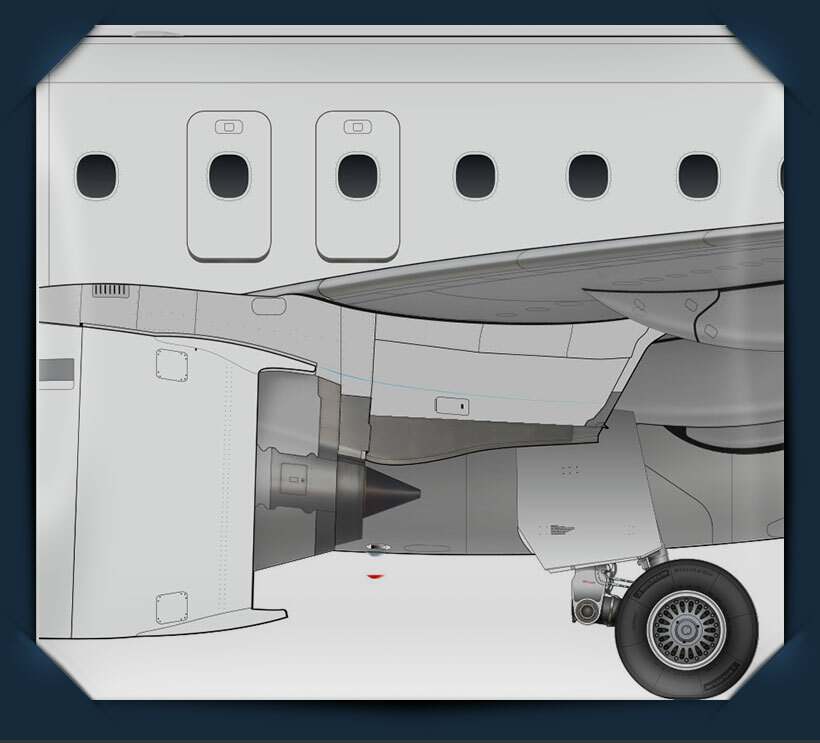 Fine Airliner Profile At Prints | Civil Aviation Posters | Aviaposter