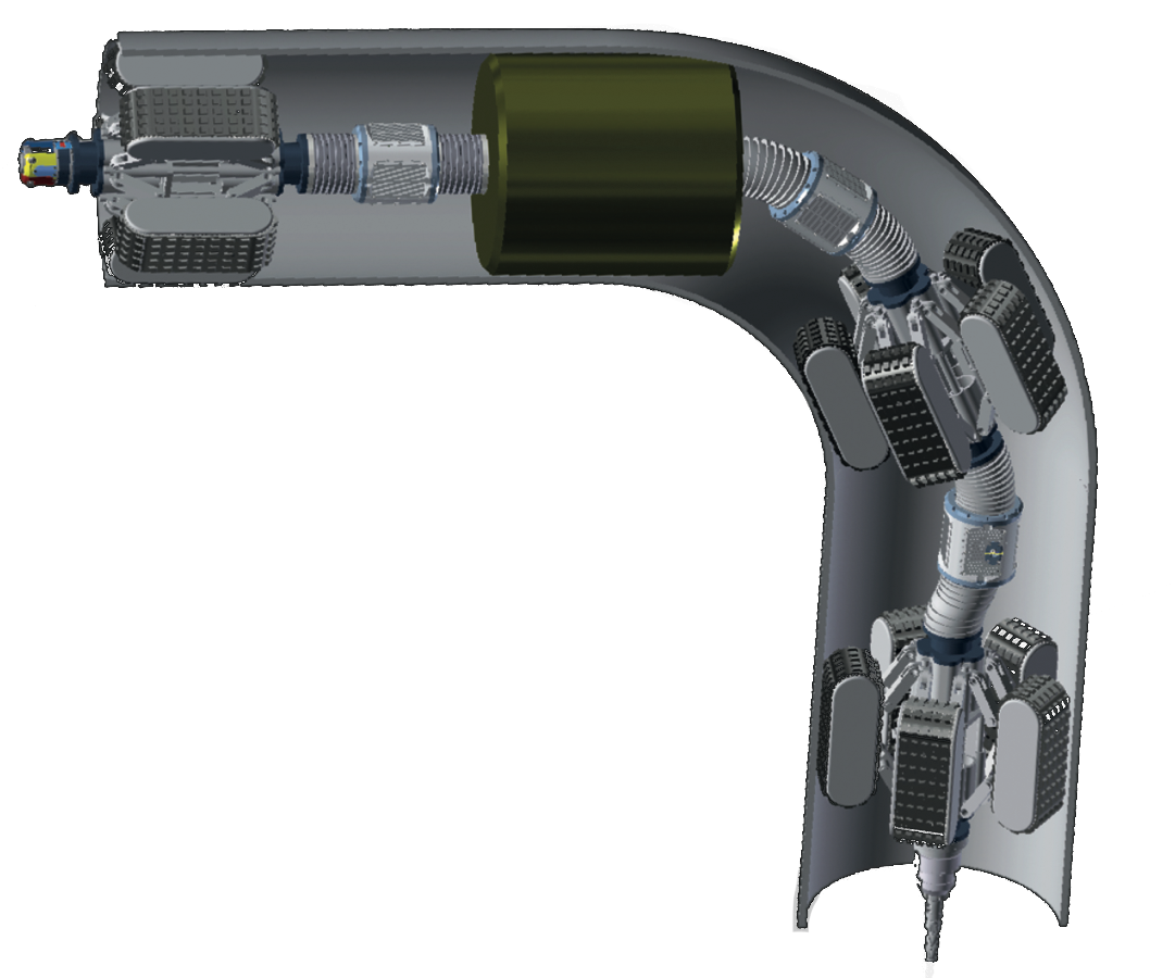 TUBOT — unpiggable pipes inspection device