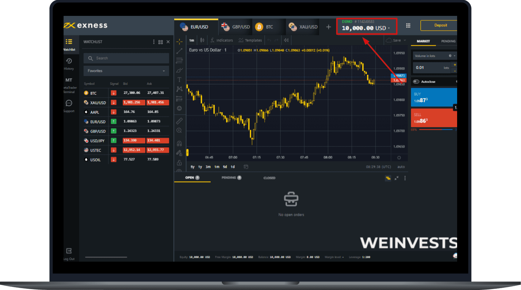 Exness Demo Account PK ⚡ Practice Trading Risk-Free 2025