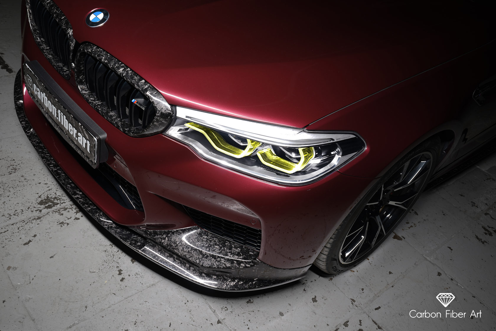 BMW M5 Cherry