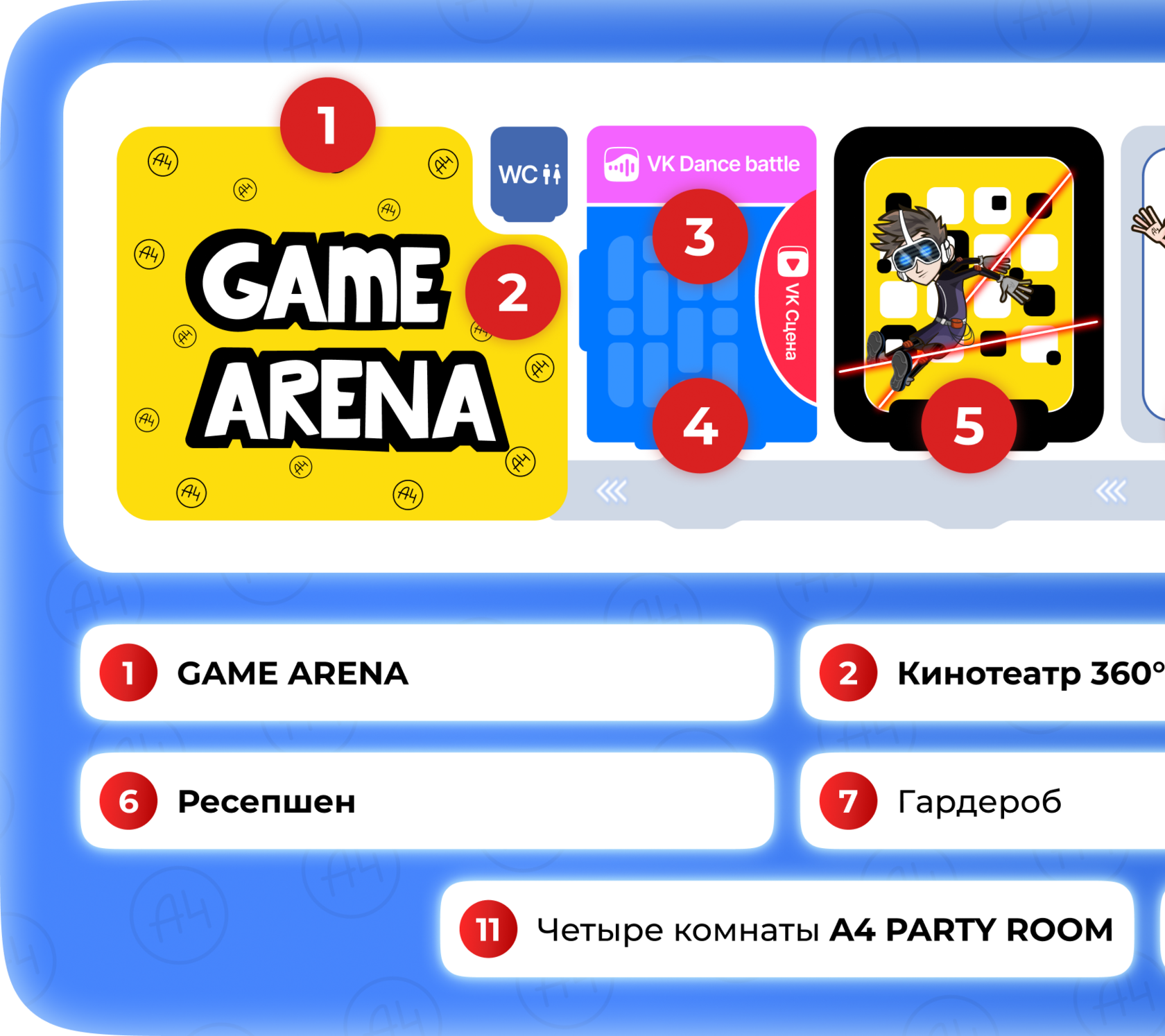 A4 VR PARK – VR-клуб виртуальной реальности в Москве от А4+VK