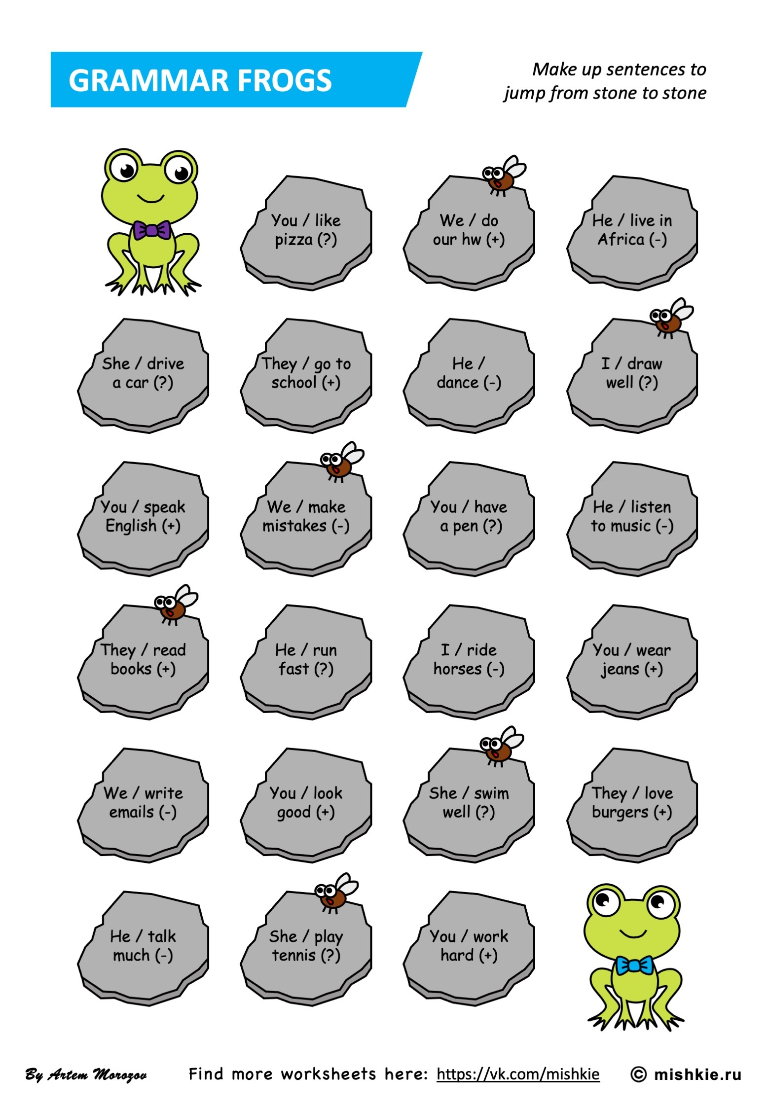 Grammar Frogs
