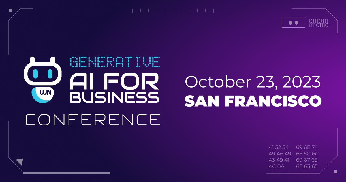 GenAI for Business Conference San Francisco'23