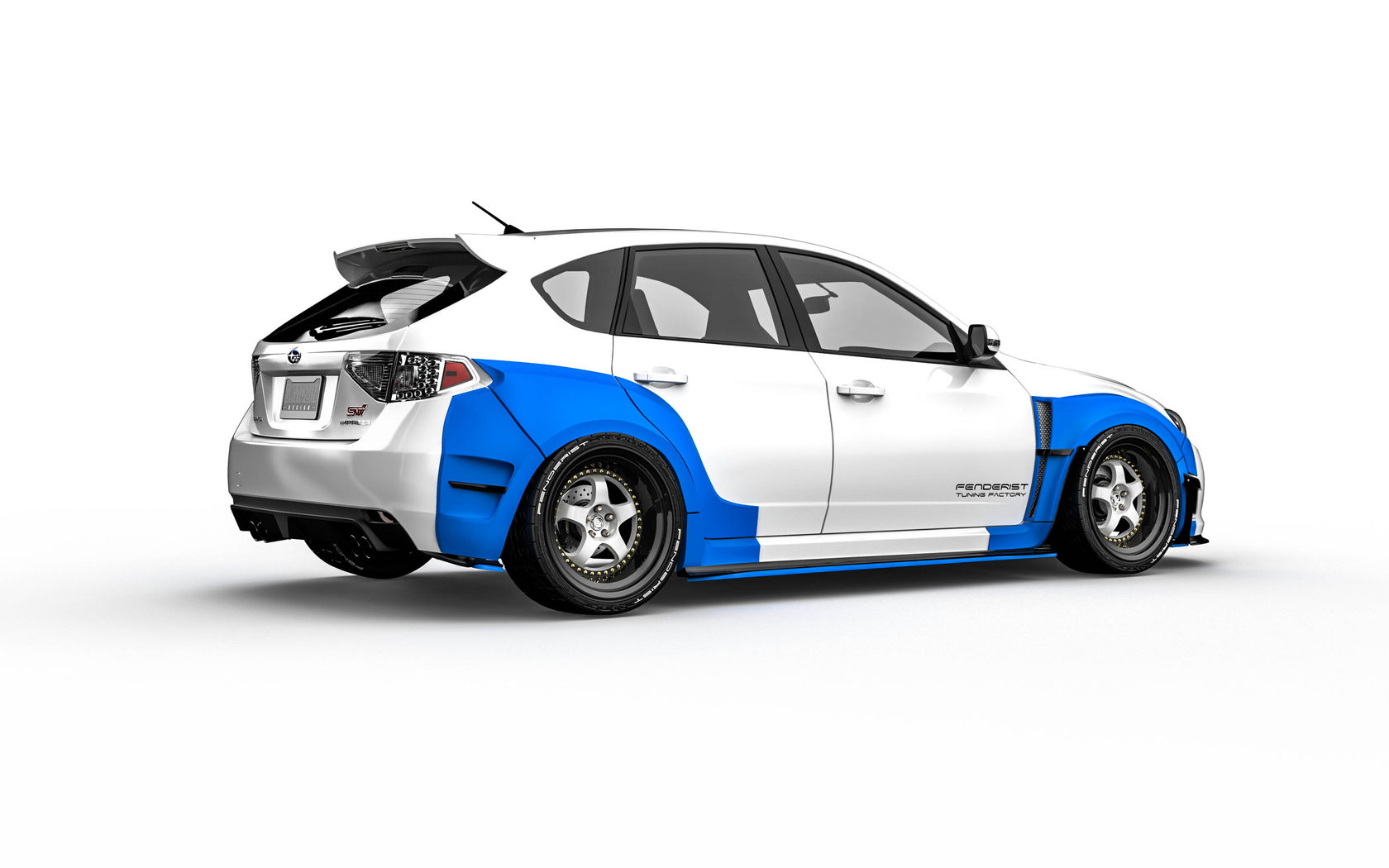 Full Fender Flares Set SUBARU IMPREZA WRX STI GRB/GRF 07-10
