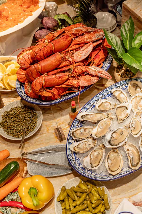 Luxurious Italian Buffet Brunch in Soho with Live Music