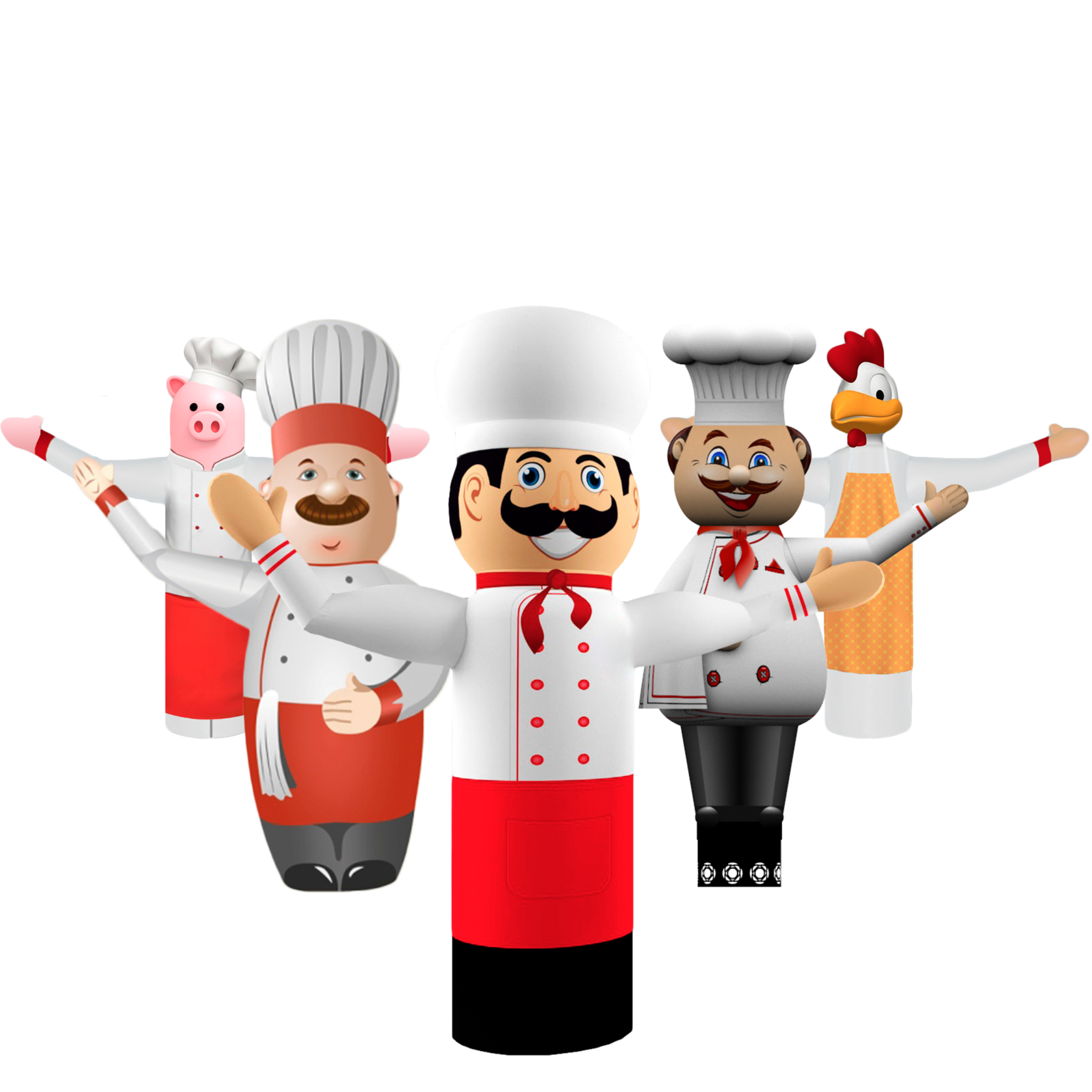 Inflatable advertising