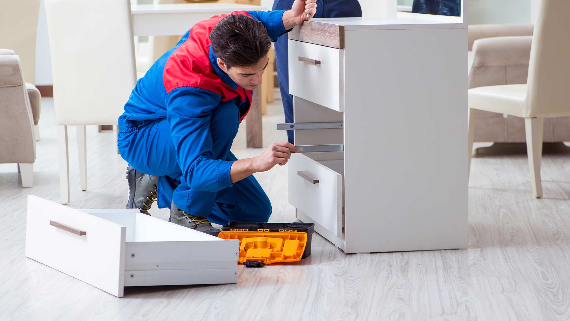 Furniture assembly and disassembly