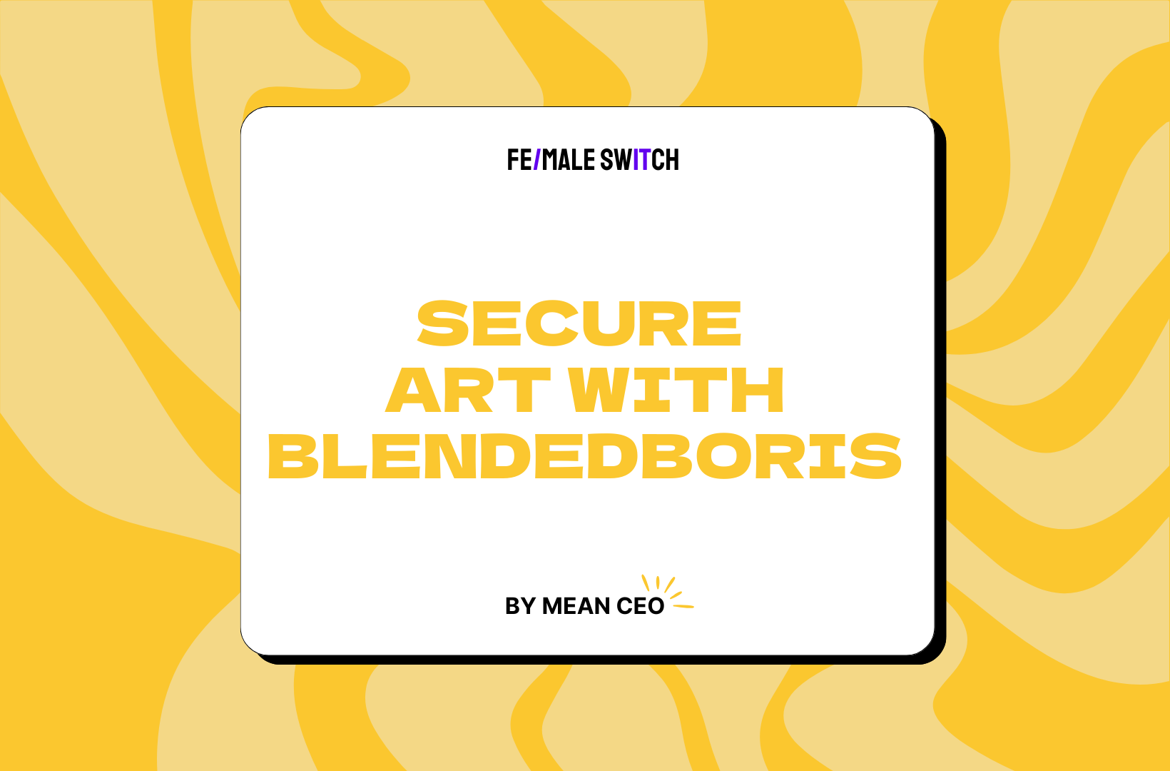 How To Secure Your 3D proprietary Design in Blender