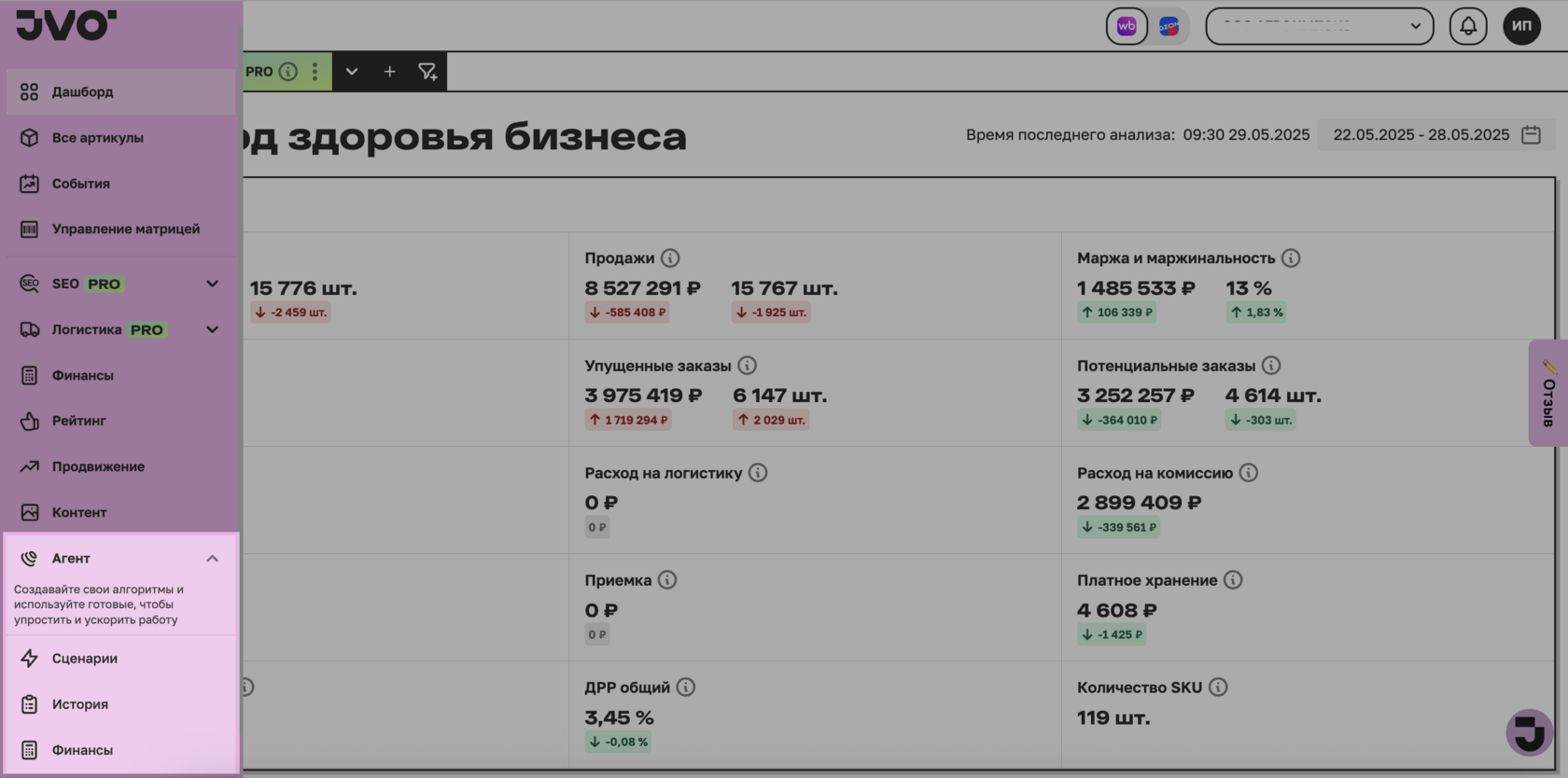 JVO Агент: умное изменение цен | JVO