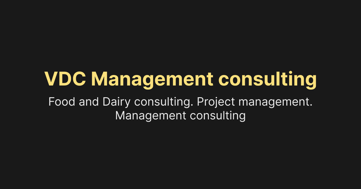 VDC Management Consulting