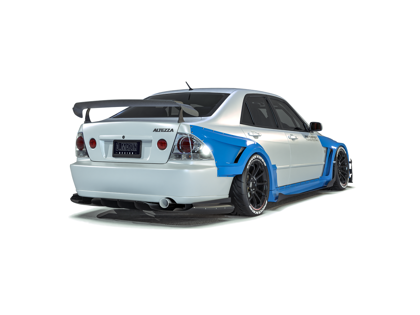 FENDERIST SPEC S GRIP 60mm / WIDE BODY KIT FENDER FLARES SET TOYOTA ...