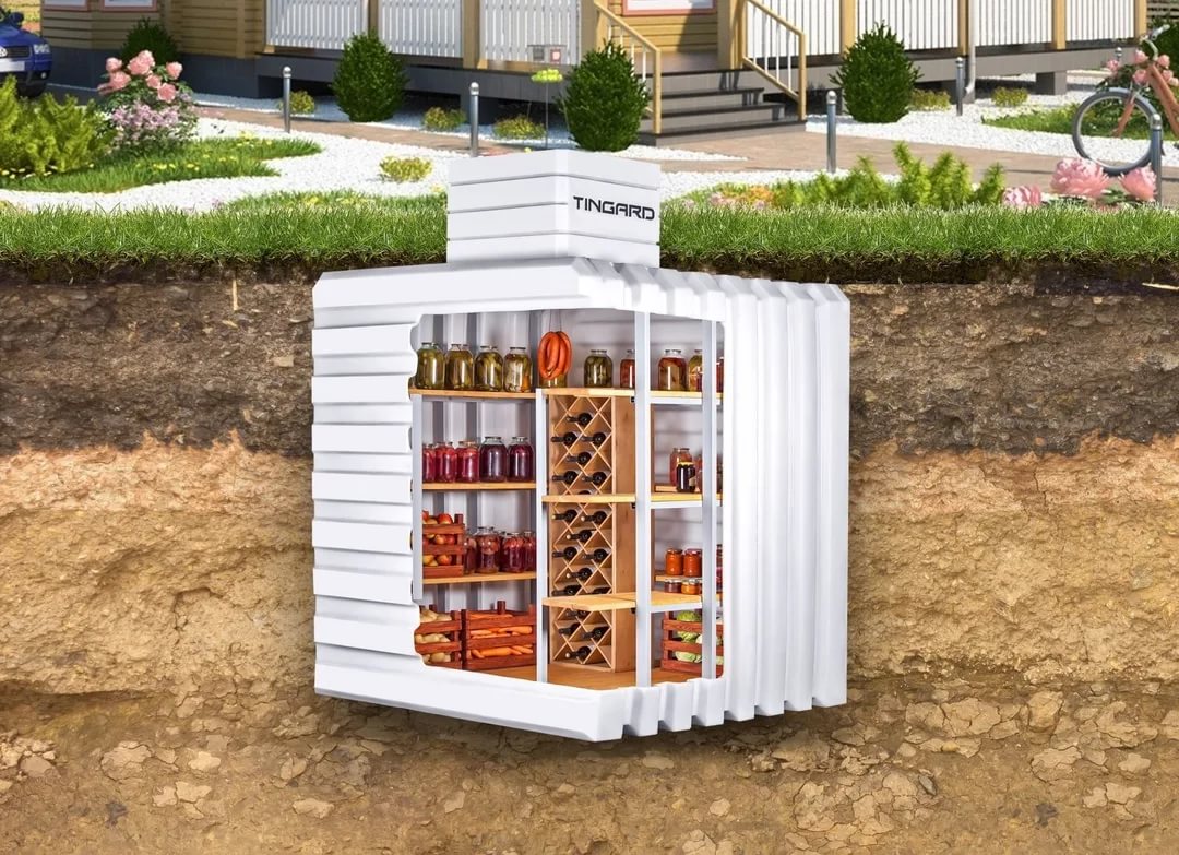 Купить Бесшовные пластиковые погреба TINGARD в Крыму, г. Симферополь