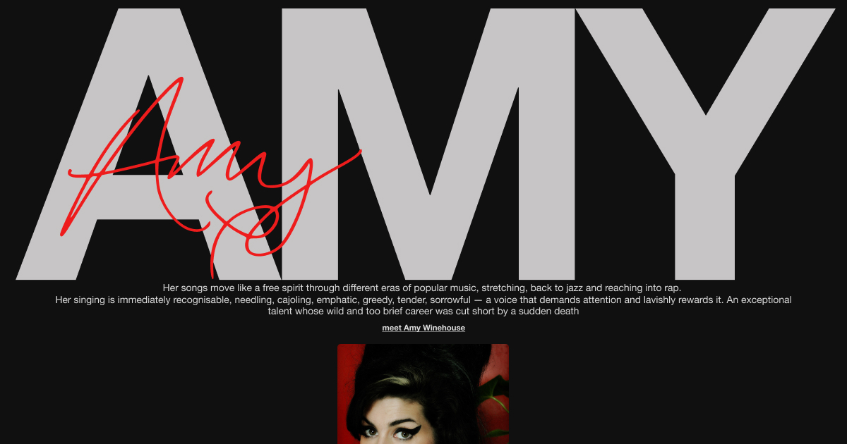 Amy Winehouse