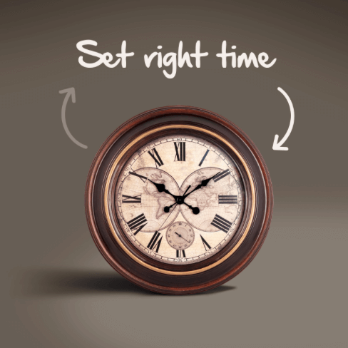 Electronic prop for escape room clock