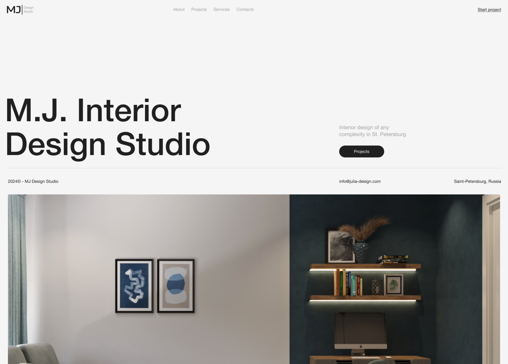 Студия дизайна интерьера в Москве. MJ Interior