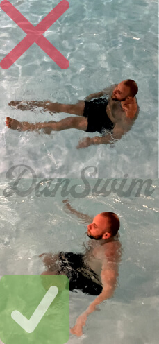 How to float on back step-by-step guide | Danswim Blog