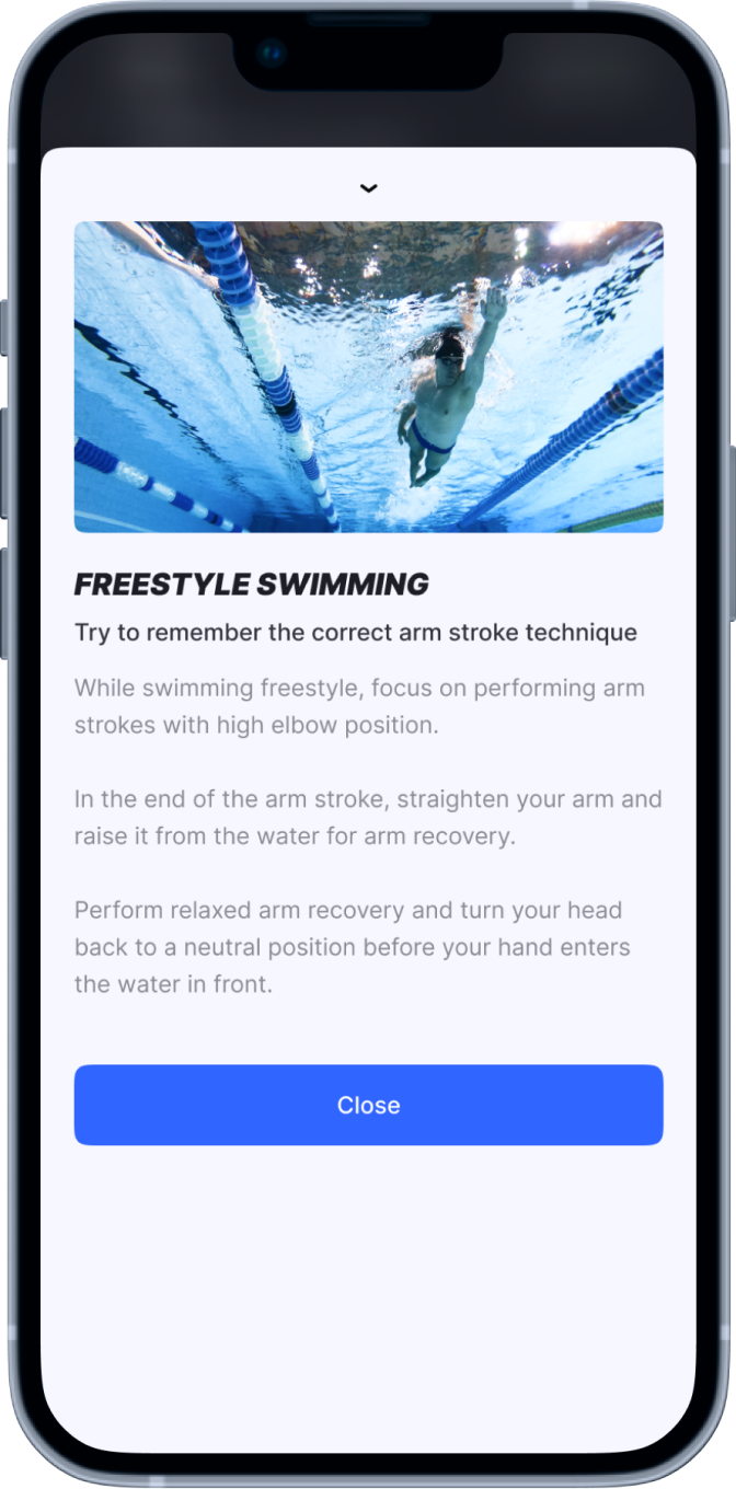 SwimUp - Creating New Swimming Experience