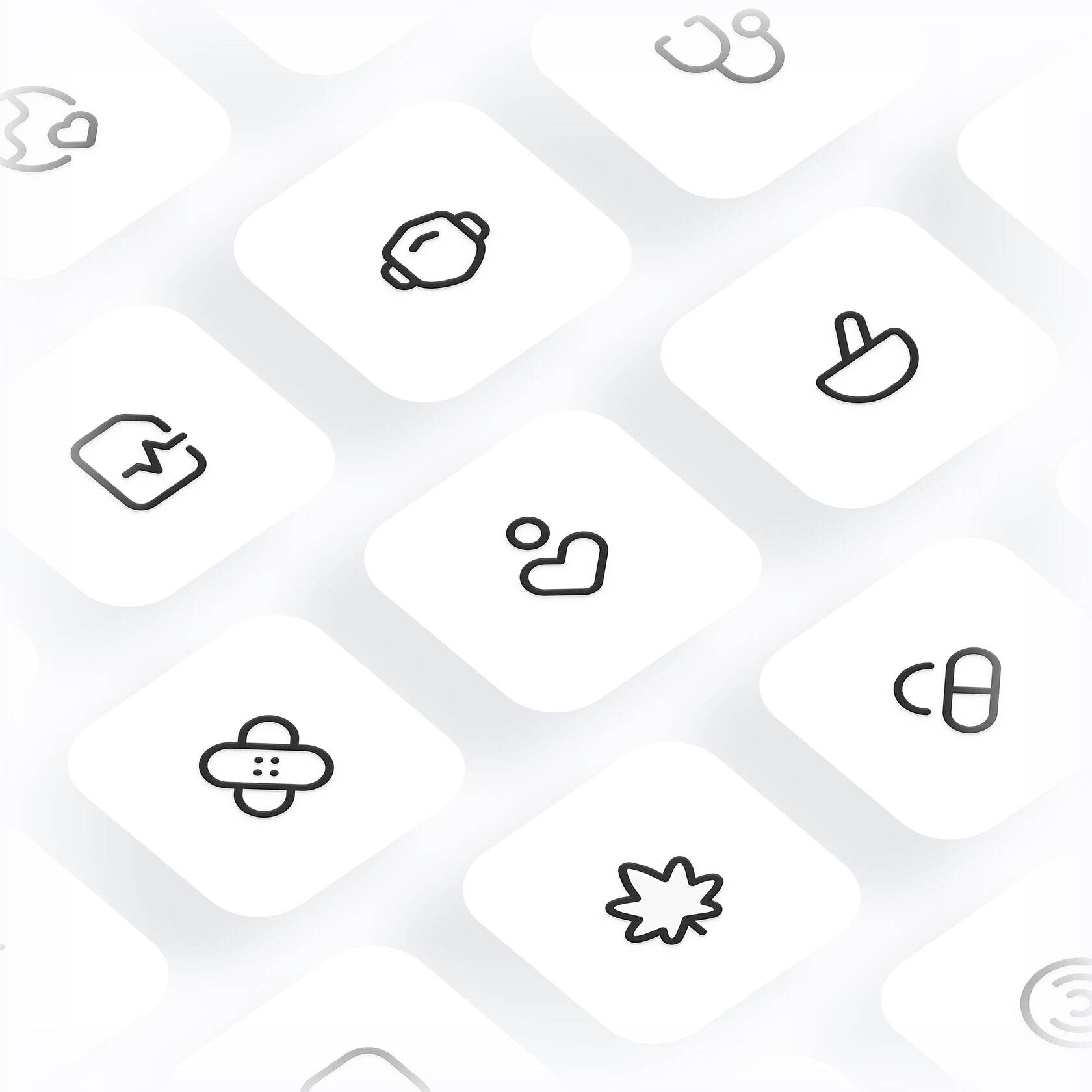 Myicons — Health, Medicine