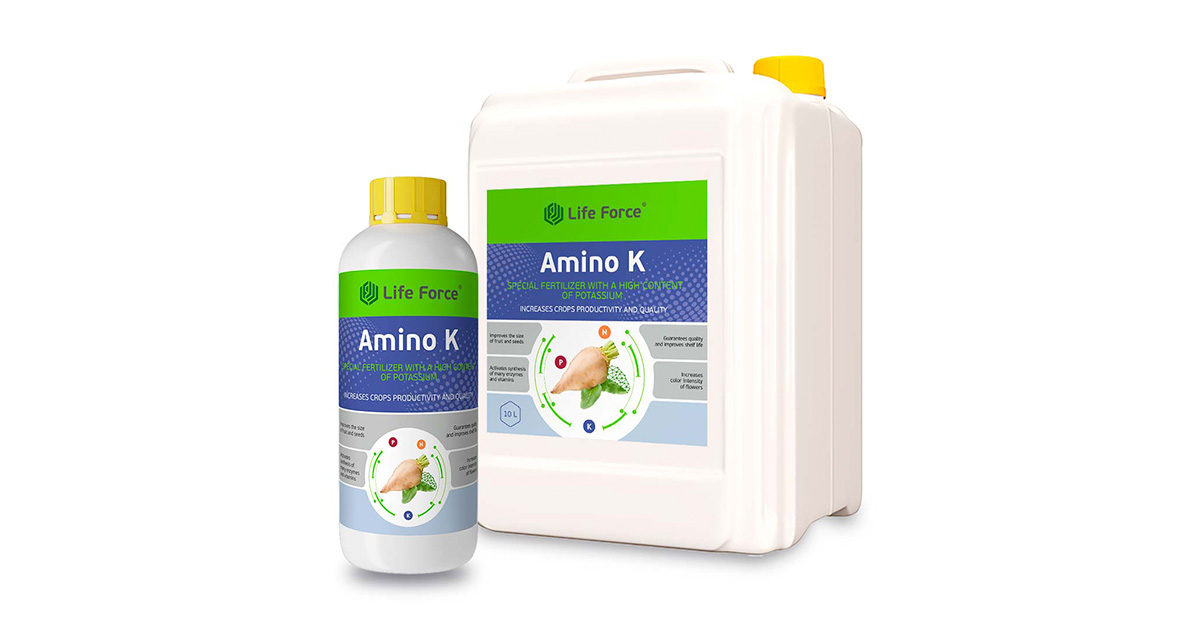 Life Force Amino K - special liquid fertilizer with a high content of ...