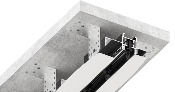 Карнизы SLOTT MOTION для натяжных потолков