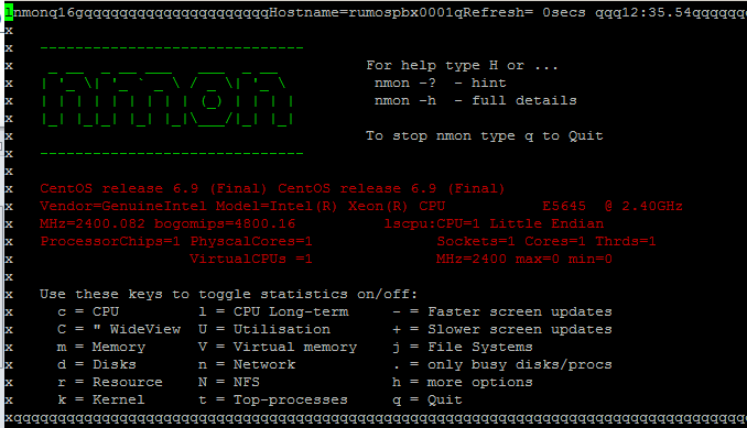 Установка и настройка инструмента Nmon для мониторинга ...