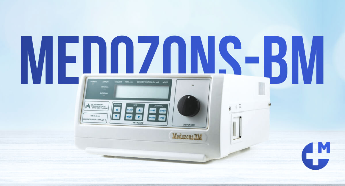 Medical ozone generator MEDOZONS-BM
