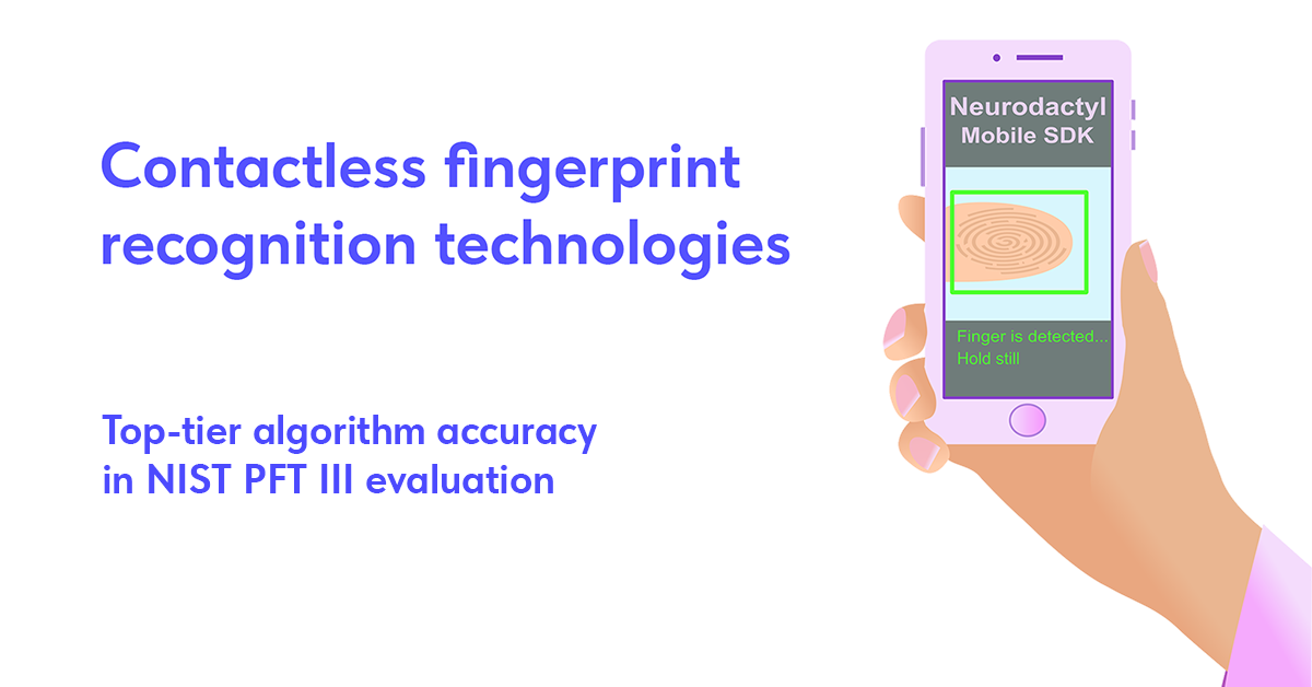 Neurodactyl - Contactless fingerprint recognition