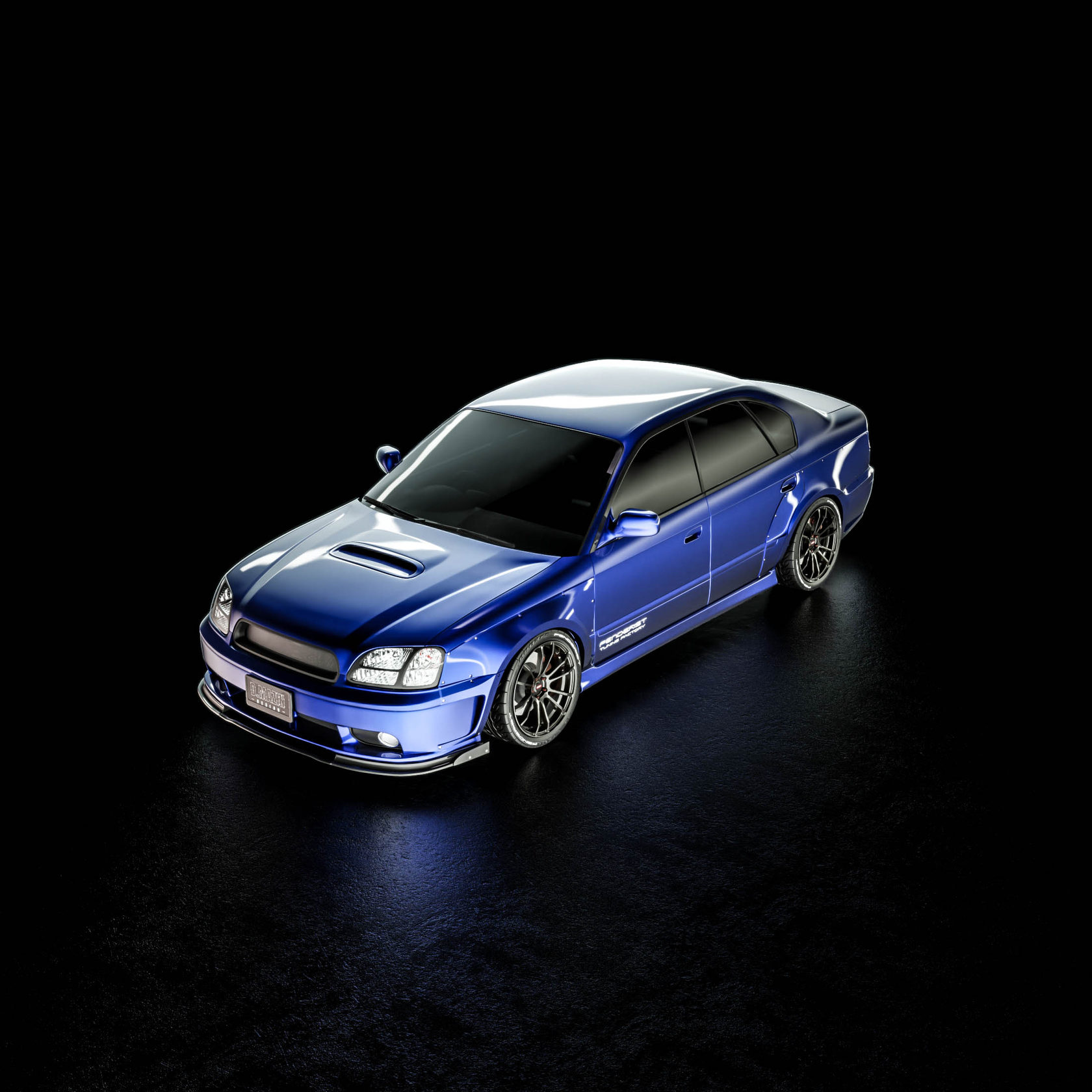 FENDERIST SPEC S Fender Flares Set / WIDE BODY KIT SUBARU Legacy B4 98-01