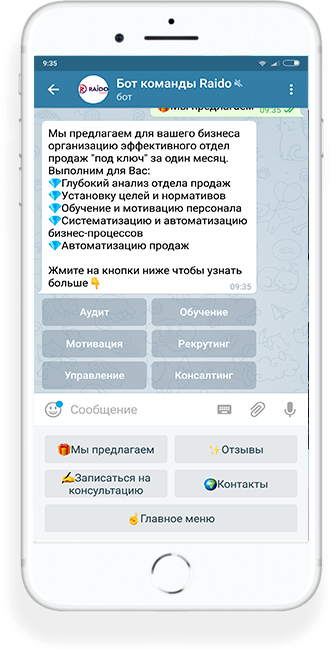 Chatforma_case_raidosalesbot